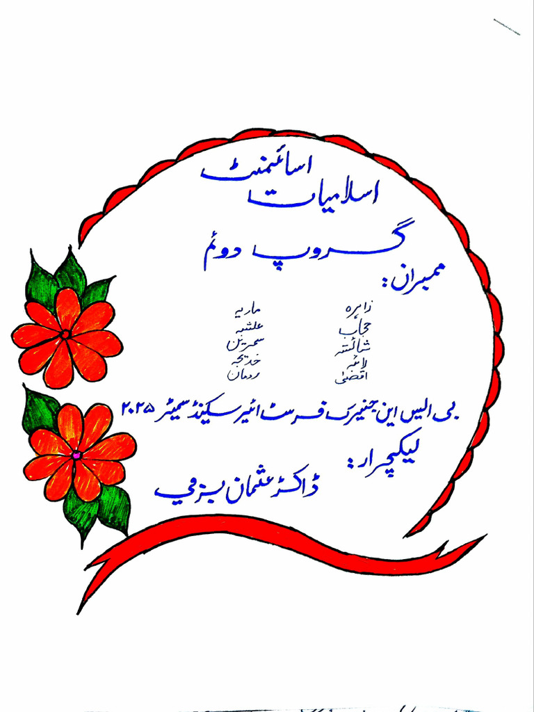 Islamic Studies Assignment Group 2 | PDF