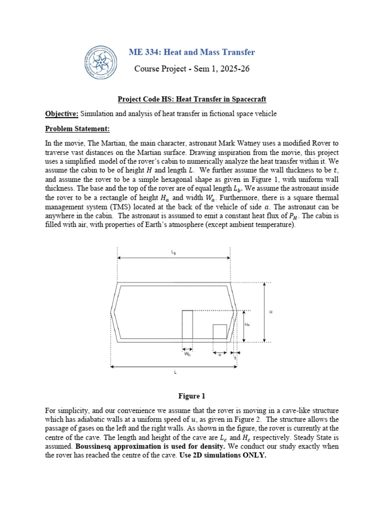 Project Code HS - Spacecraft Heat Conduction (1) | PDF | Heat | Planets