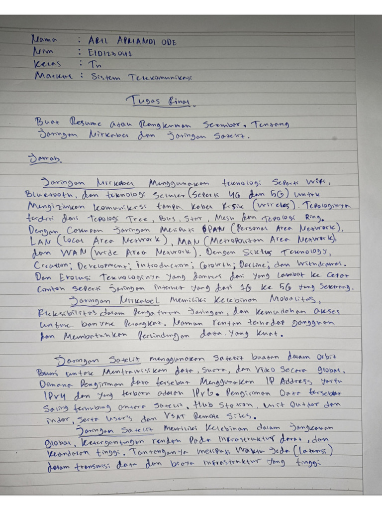 Final Sistem Aril | PDF