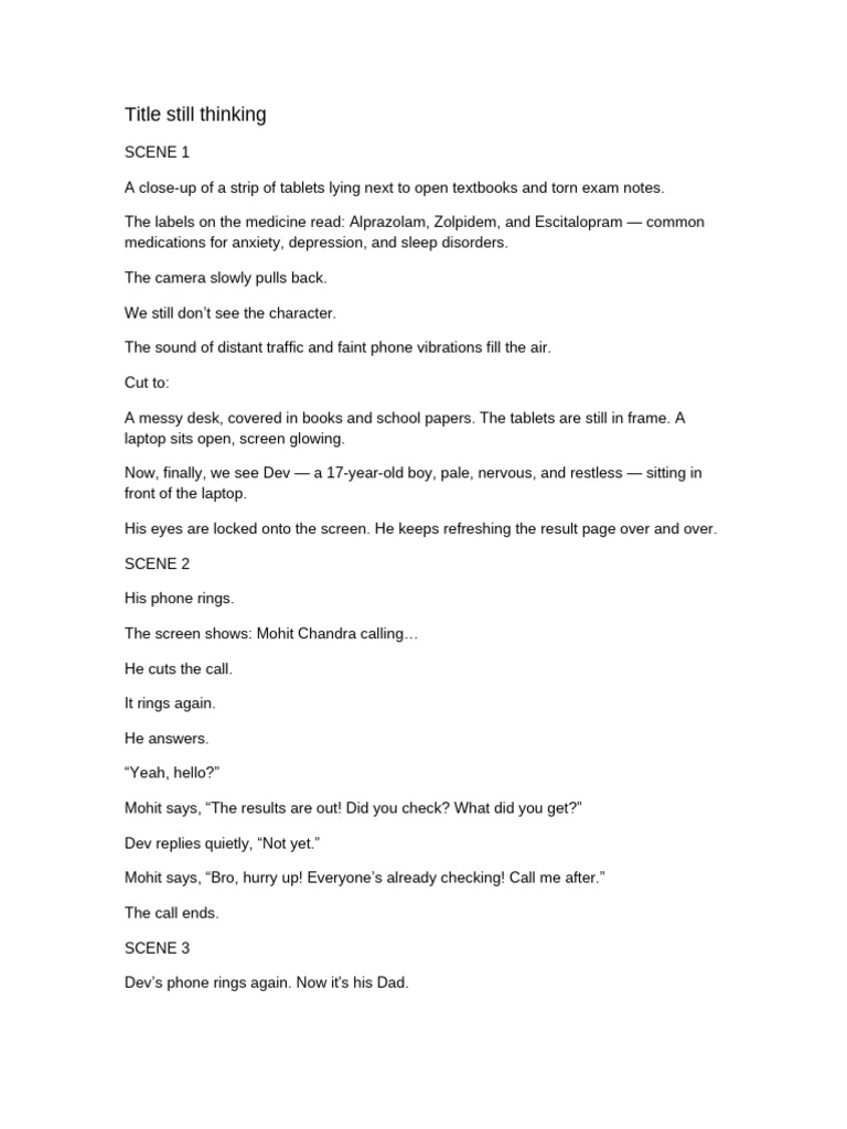 Final Script Positive Ending[1] | PDF