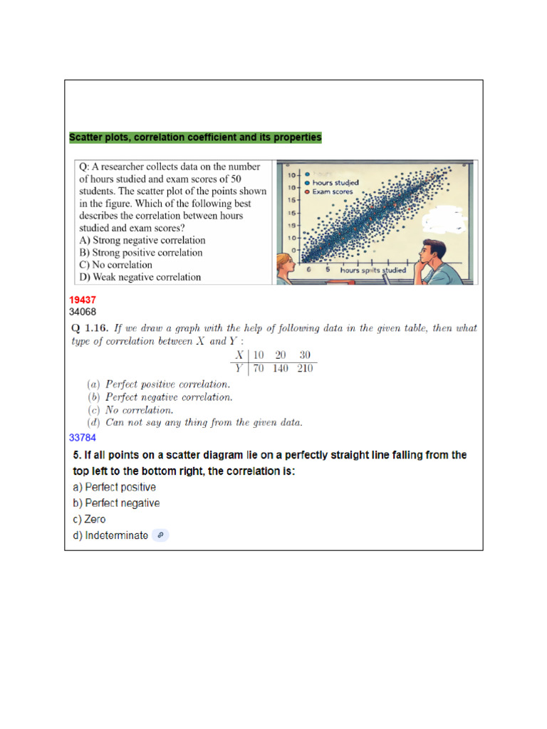 Unit2_Sample MCQ - Google Docs | PDF | Regression Analysis | Applied ...