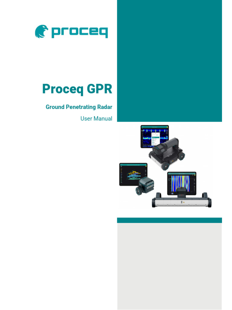 240926_UserManual__Proceq_GPR_V2.0 | PDF