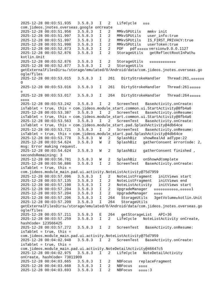 2025-12-28_79056399_log | PDF | Computer Programming