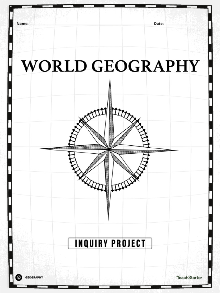 World Geography Country Research Project Inquiry Task A Do Be Reader ...