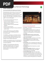PURASPEC H₂S and Mercury Removal Solutions | PDF | Gases | Mercury ...