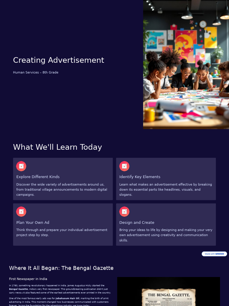Creating-Advertisement | PDF | Advertising | Billboard