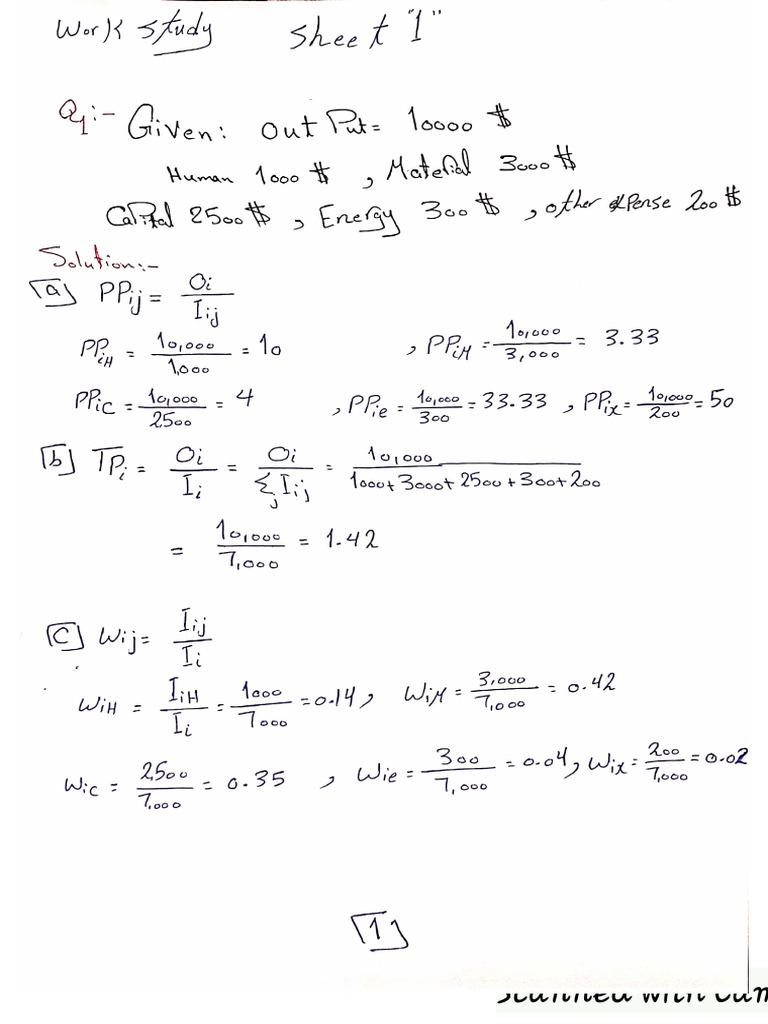 Sheet 1 Solution | PDF