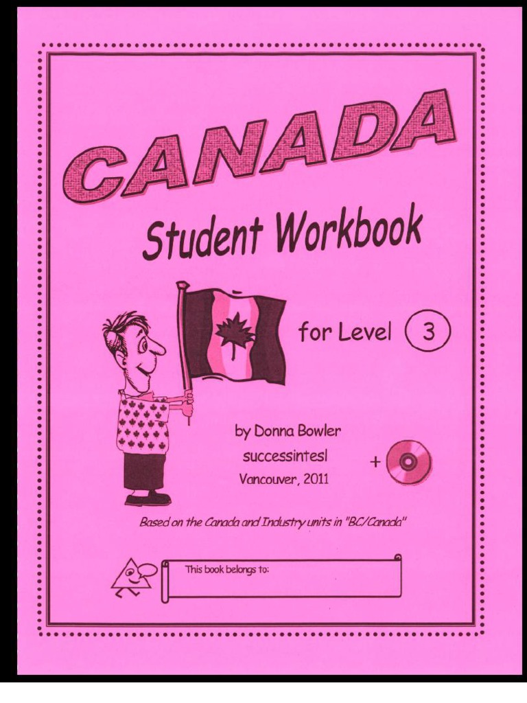 Canada Student Workbook For Level 3 | PDF | Provinces And Territories ...