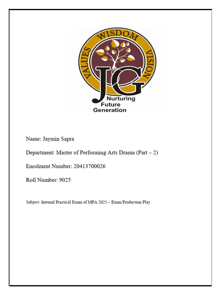 Hawalat The Play Sketch | PDF | Thought | Crimes