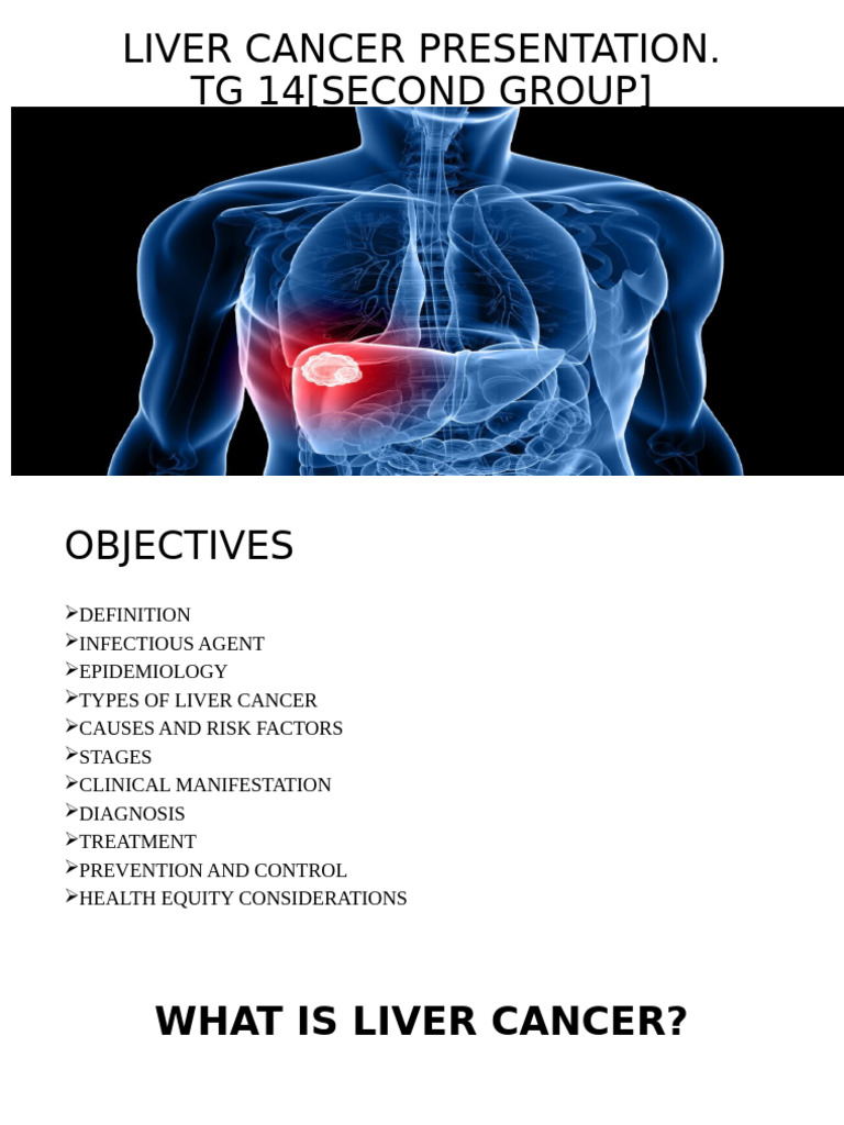 Liver Cancer (TG 14, 2nd Half) | PDF | Cancer | Medical Specialties