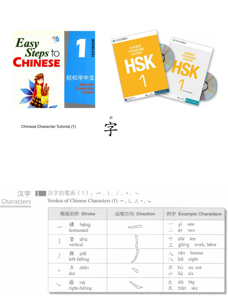Understanding Basic Chinese Character | PDF