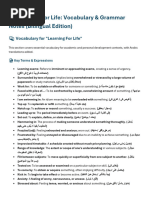 TOEIC Vocabulary Word List | PDF