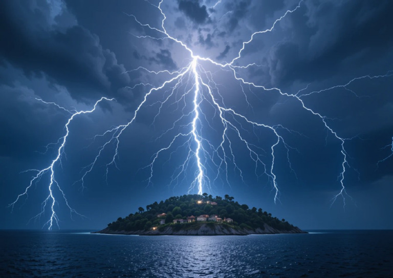 Lightning in Island | PDF