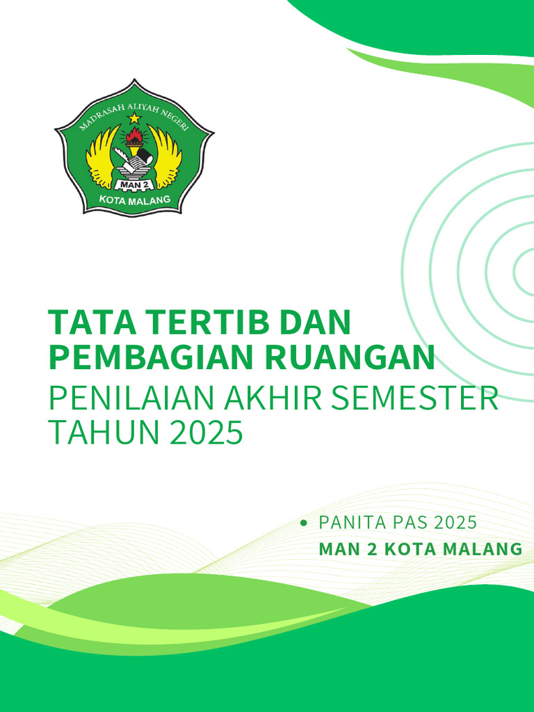 Tata Tertib PAS 2025 MAN 2 Malang | PDF