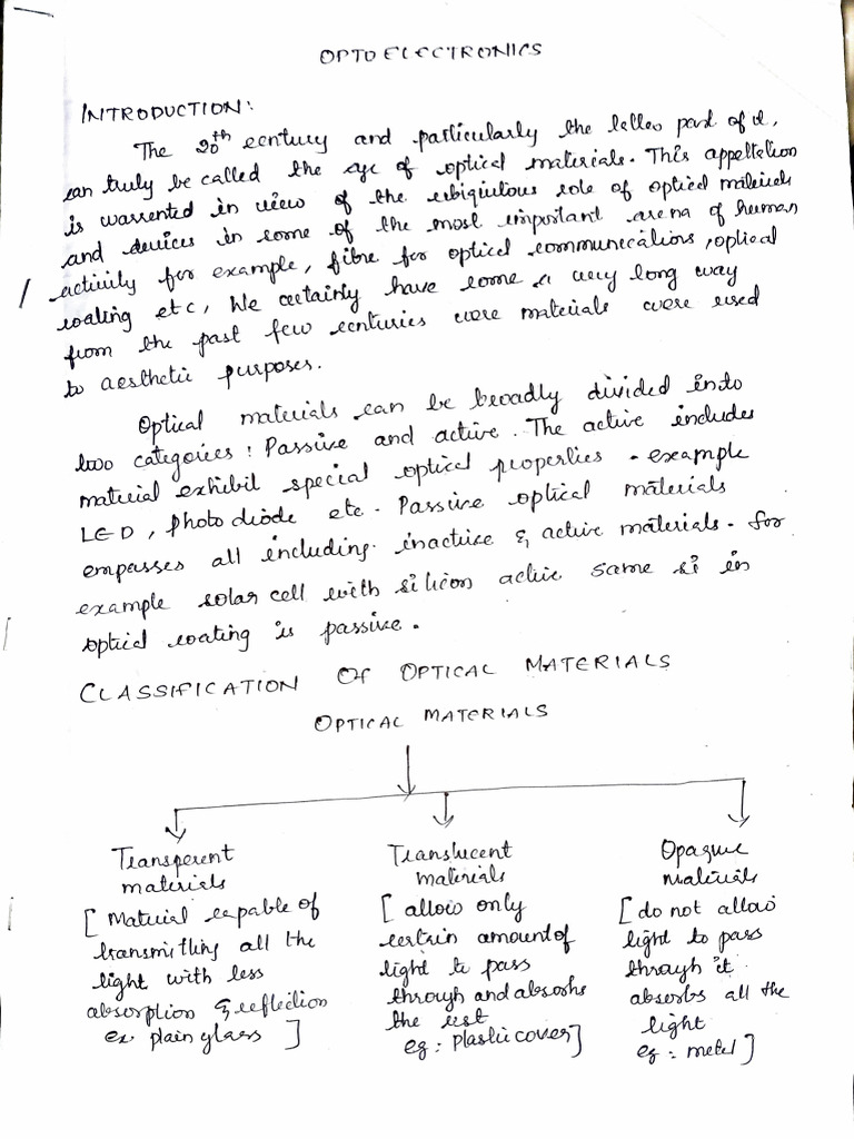 Unit 5 Phy For Info Science | PDF