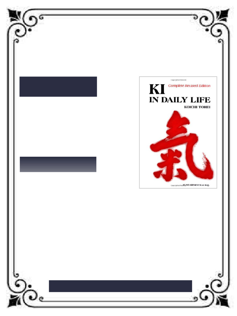 Ki in Daily Life Koichi Tohei ebook smart reader format | PDF