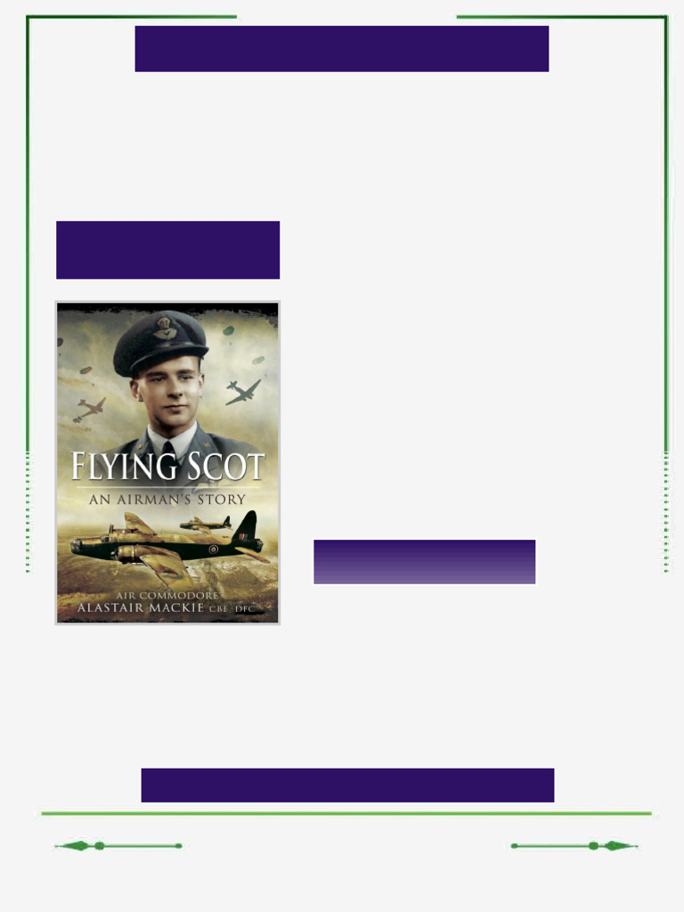 Flying Scot An Airman s Story 1st Edition Alastair Mackie Cbe Dfc Bar ...