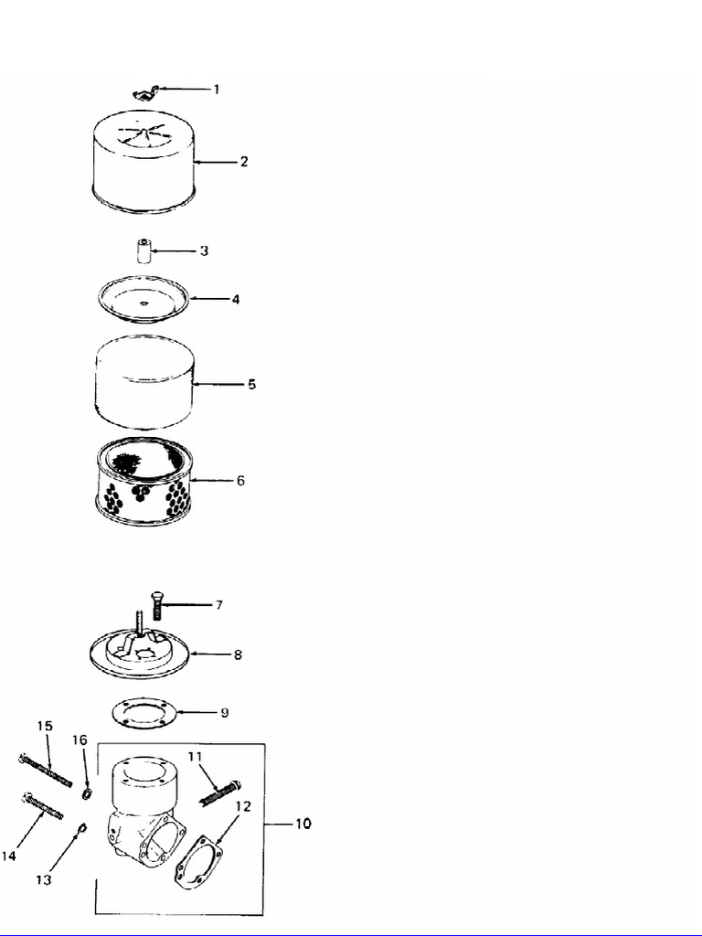 Cub Cadet Parts Manual for Model 1862 Sn 821060 836000 | PDF