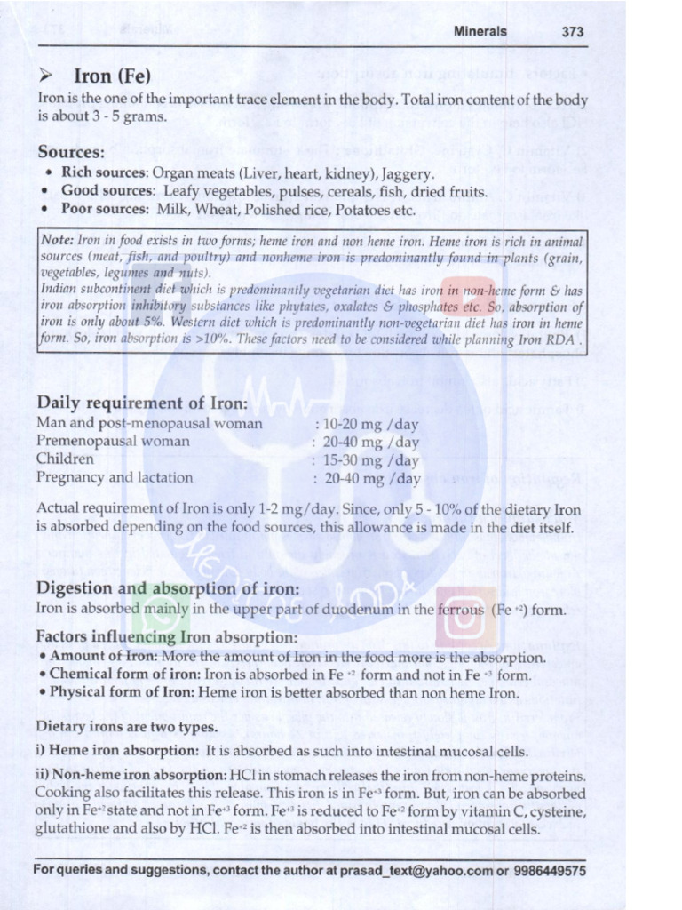 Metal iron notes for biochemistry very useful | PDF | Iron | Digestion