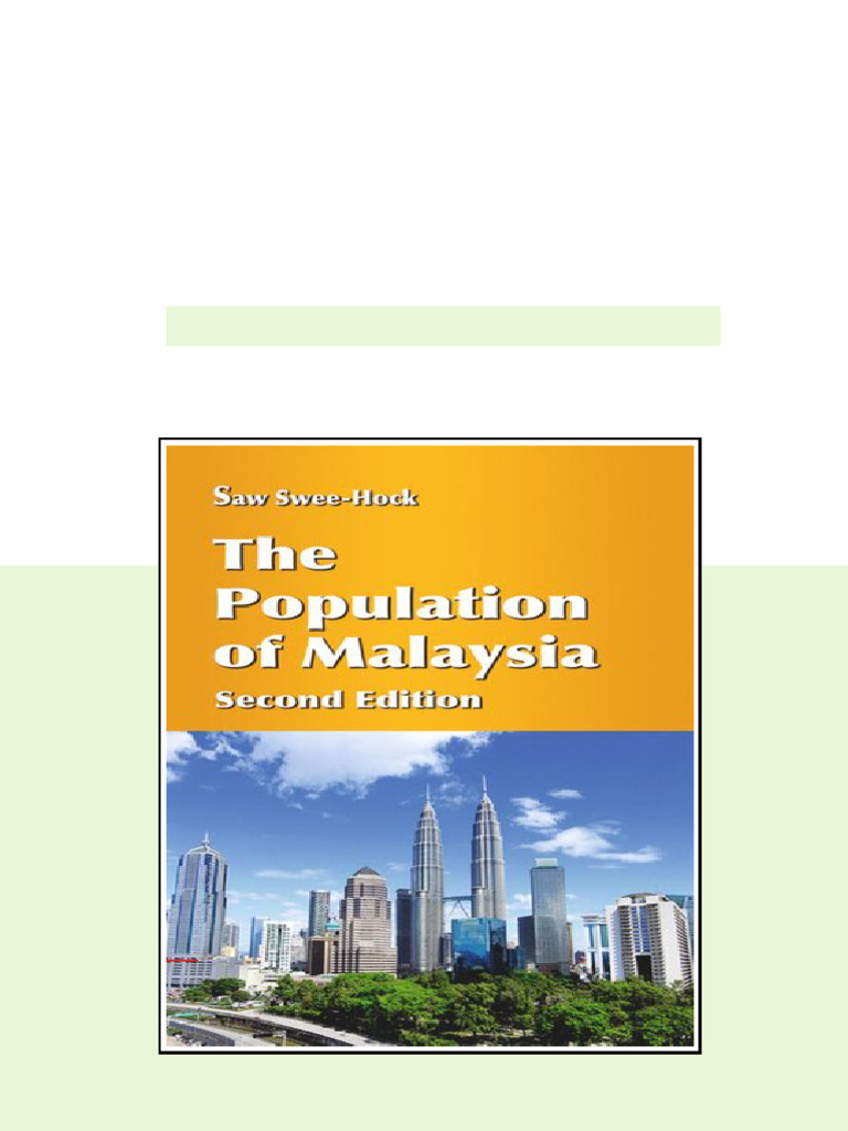 The Population of Malaysia Second Edition Saw Swee-Hock - ebook and ...