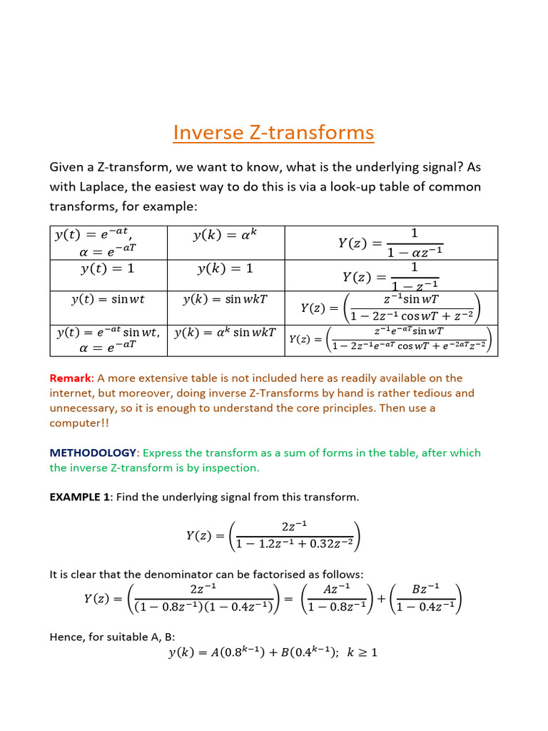 Discrete Inversetransform | PDF | Mathematics | Mathematical Objects
