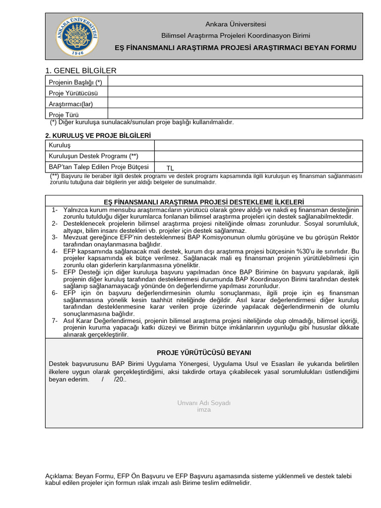 9_EFP_Beyan_Formu+(1) | PDF