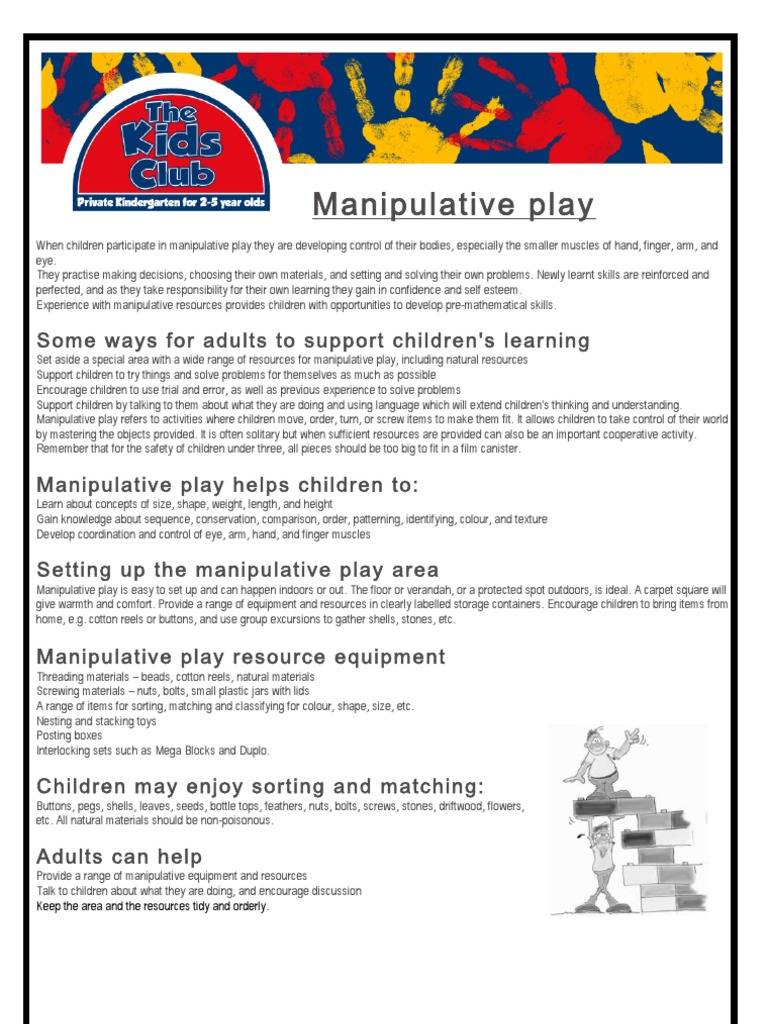 Manipulative Play | Screw | Learning