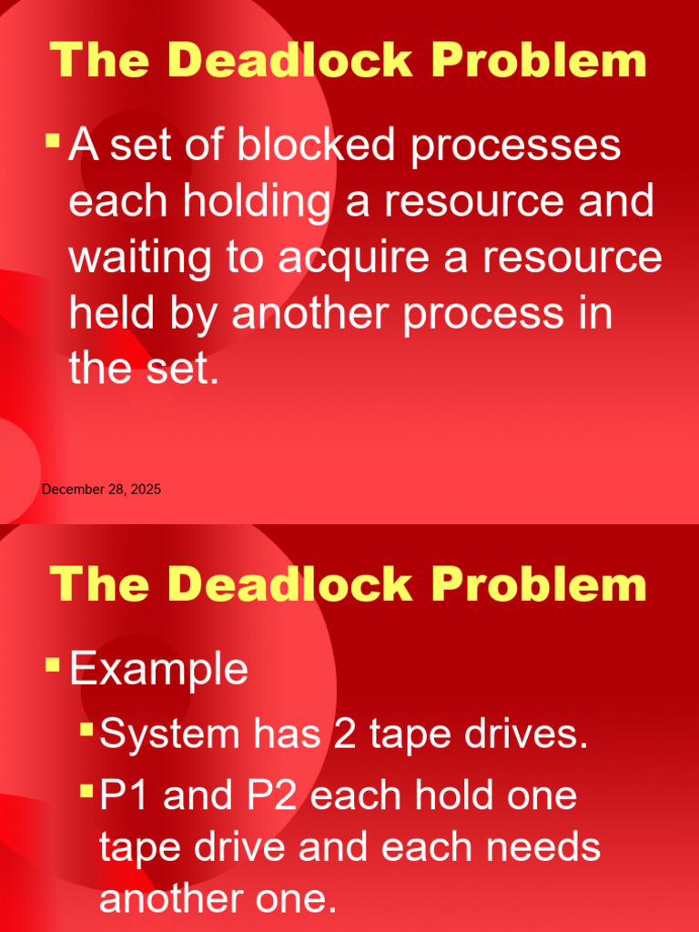 Dead Lock Lec 01 | PDF | Combinatorics | Discrete Mathematics