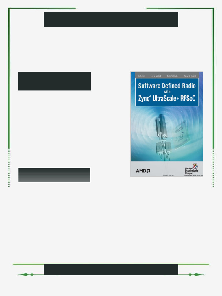 Software Defined Radio with Zynq UltraScale+ RFSoC First Edition Louise ...