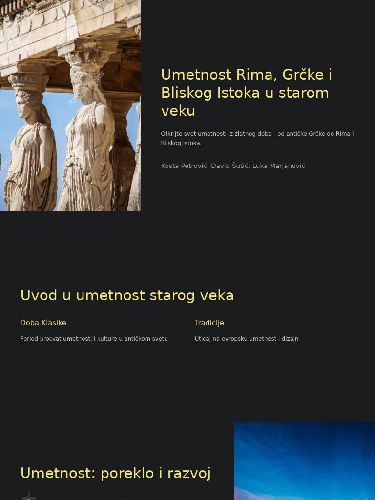 Umetnost Rima Grcke I Bliskog Istoka U Starom Veku | PDF