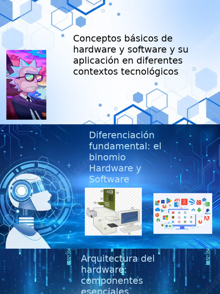 Hardware y Software: Conceptos y Aplicaciones | PDF