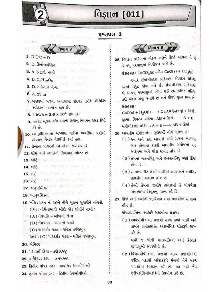 STD 10th Gala (Science) | PDF