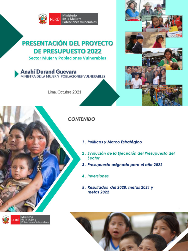 Ppt Ppto 2022 Congreso Final | PDF | La violencia contra las mujeres | Discriminación