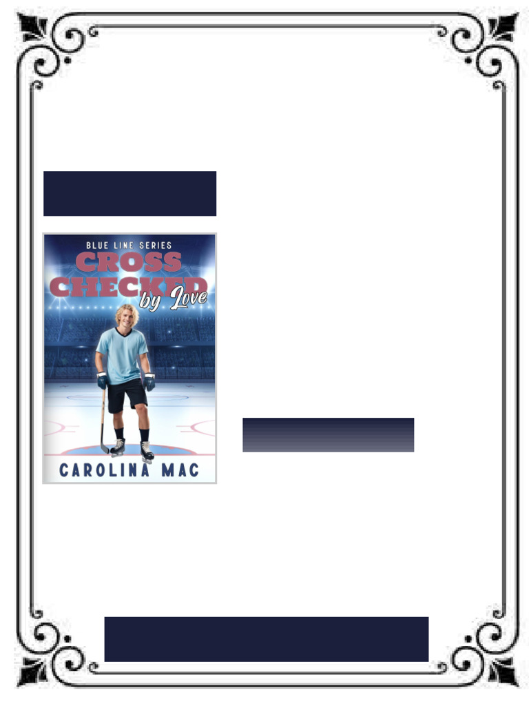 Cross Checked by Love An Enemy to Lovers Hockey Romance Novella Blue ...
