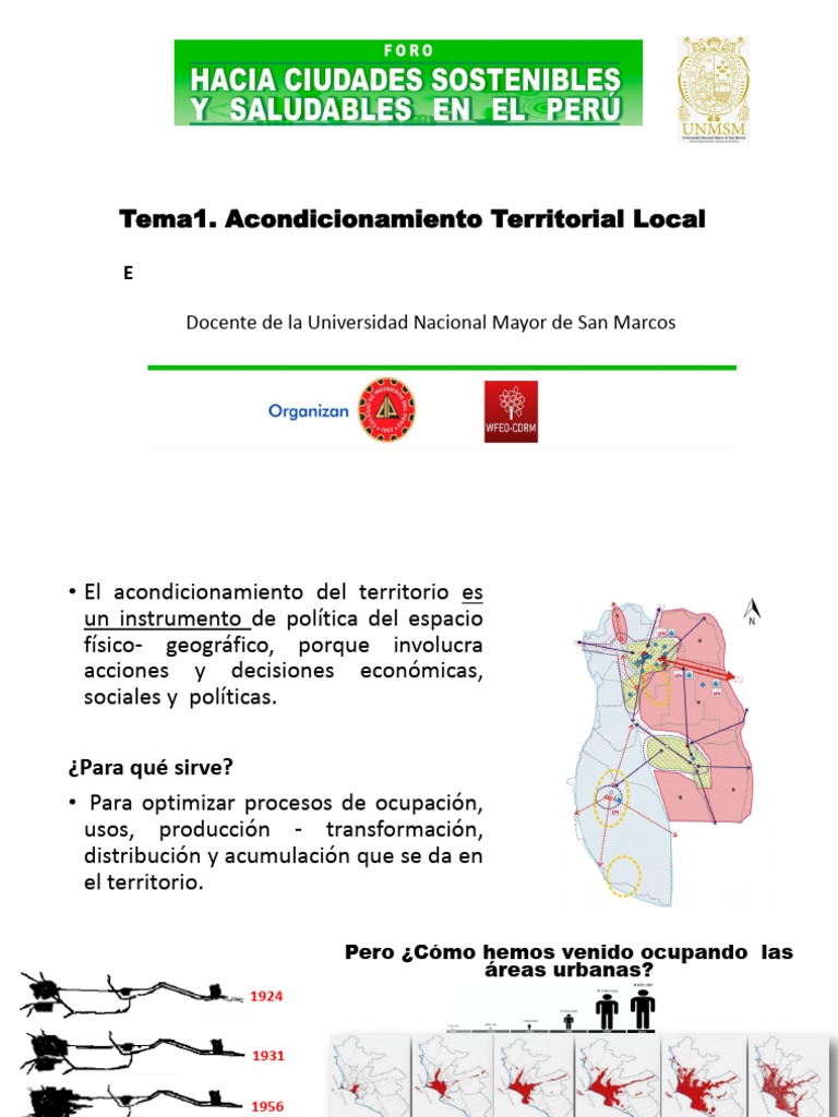 Magister Geografa Maria Luisa Varillas | PDF | Planificación | Área rural