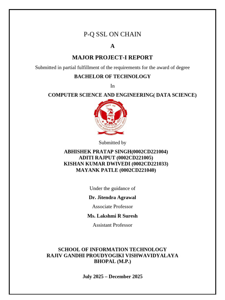 Group(a) Cover Page | PDF