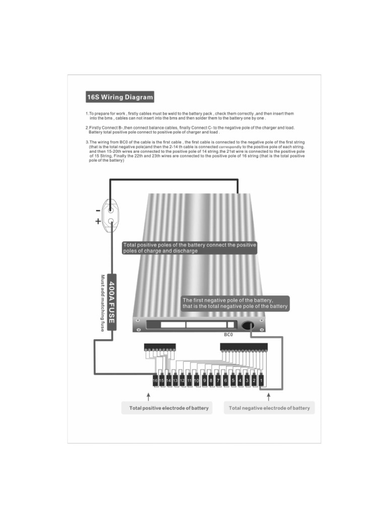 16s JBD BMS Diagram | PDF