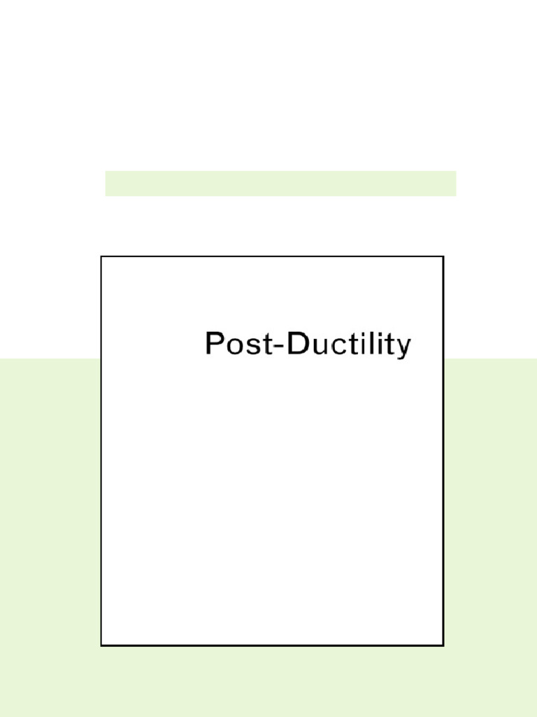 Post Ductility First Edition Michael Bell - ebook and textbook ...