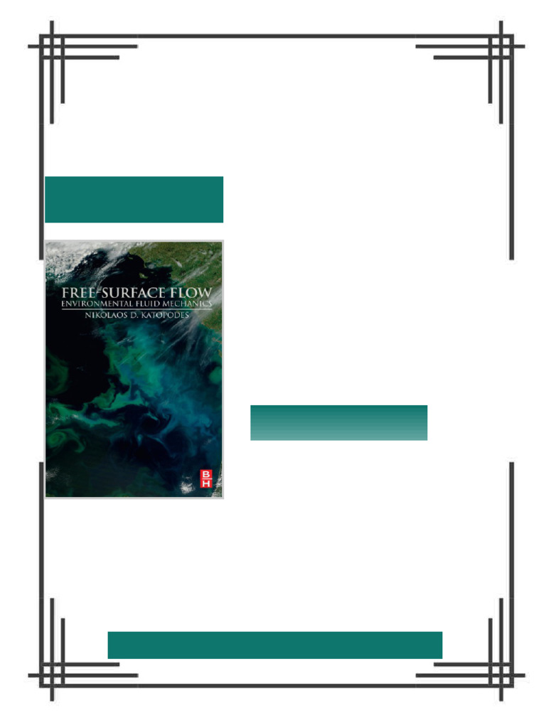 Free-surface flow: environmental fluid mechanics Katopodes ebook direct ...