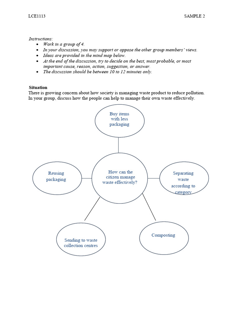 Sample 2 Group Discussion | PDF