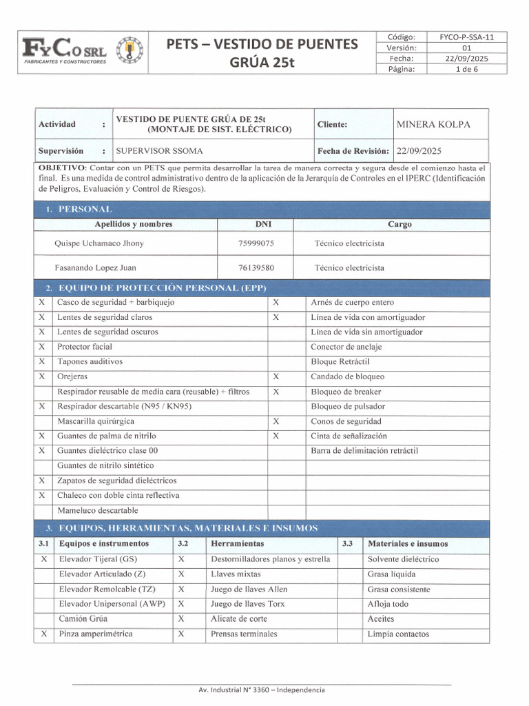 PETS_Vestido de Puente Grua | PDF