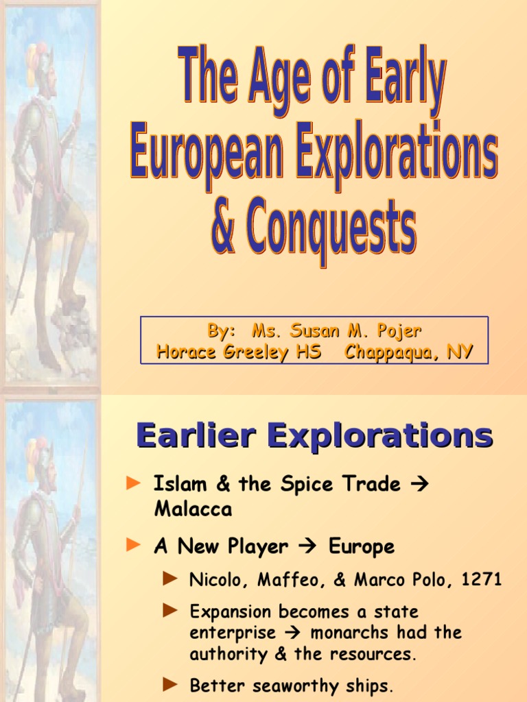 European Exploration and Colonization | Colonialism | Exploration