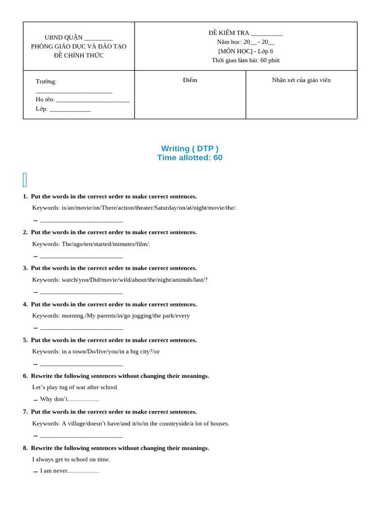 Writing DTP | PDF