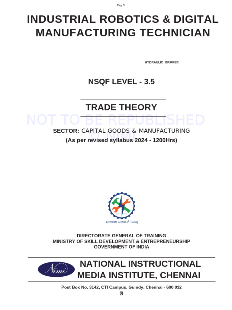 Industrial Robotics Technician Theory Guide | PDF | Personal Protective ...