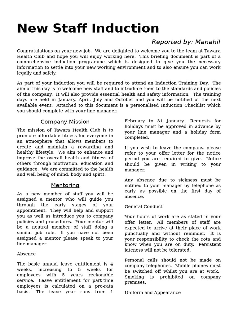Induction | PDF | Occupational Safety And Health | Computer Virus