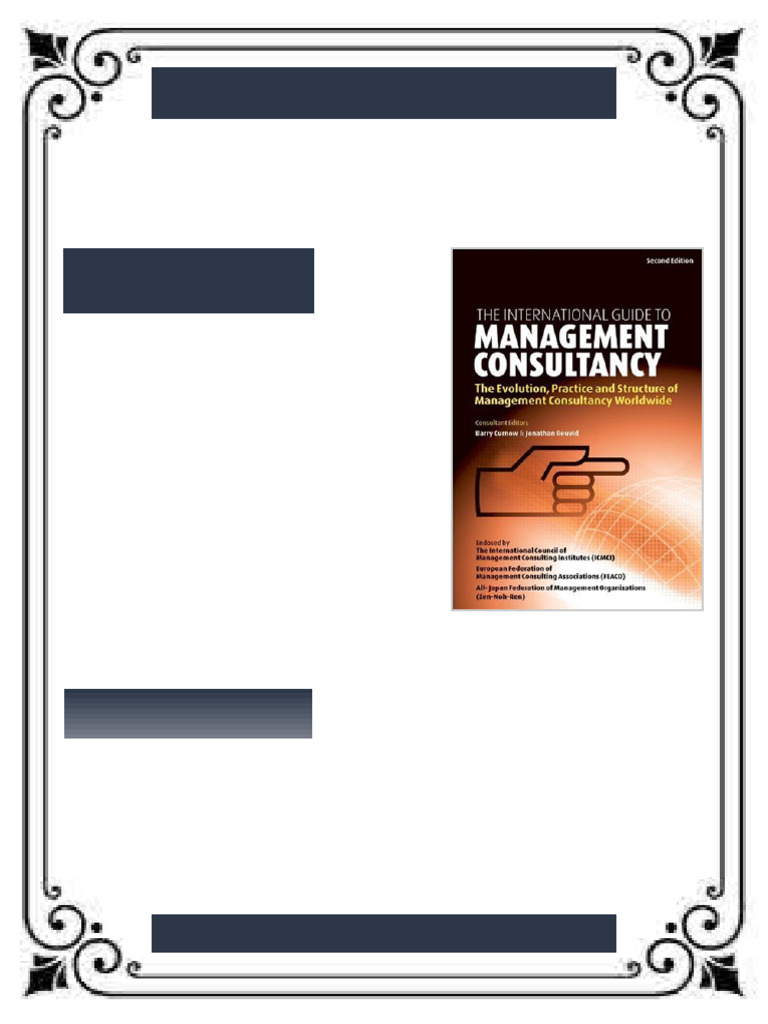 The International Guide to Management Consultancy The Evolution ...