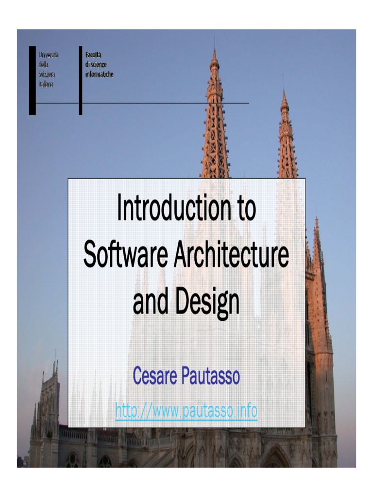 Software Architect | Download Free PDF | Component Based Software Engineering | Software ...