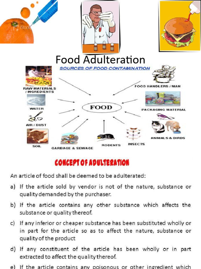 USFN Toic - 7 -Food Adulteration | PDF | Milk | Water