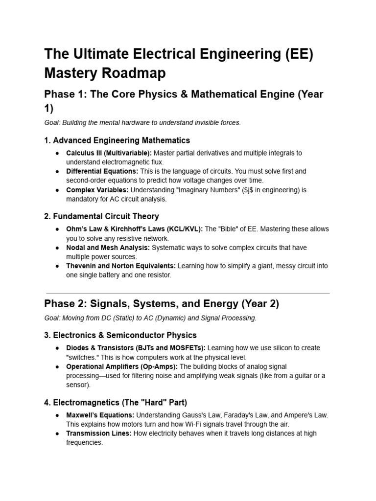 Electriacl Engineering Plan | PDF | Electrical Engineering | Electrical ...