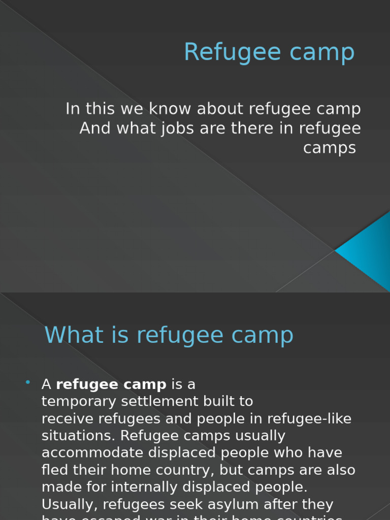 Refugee Camp | PDF